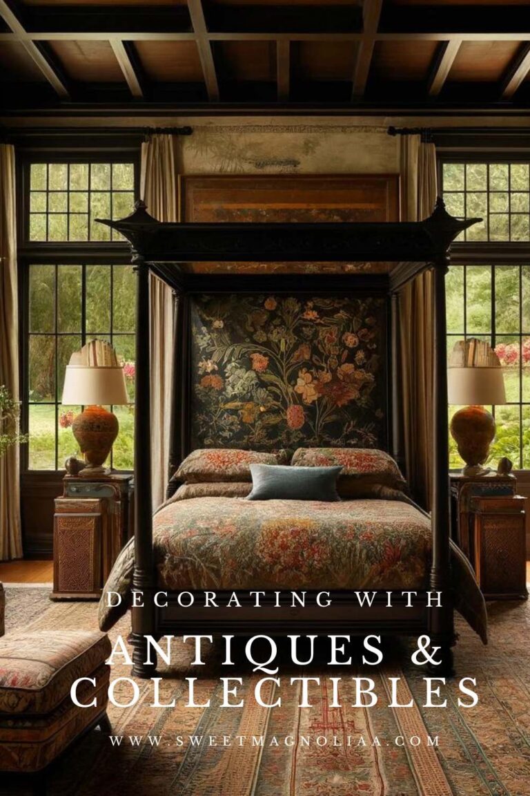 8 Tips for Decorating with Antiques and Vintage Collectibles - Sweet ...
