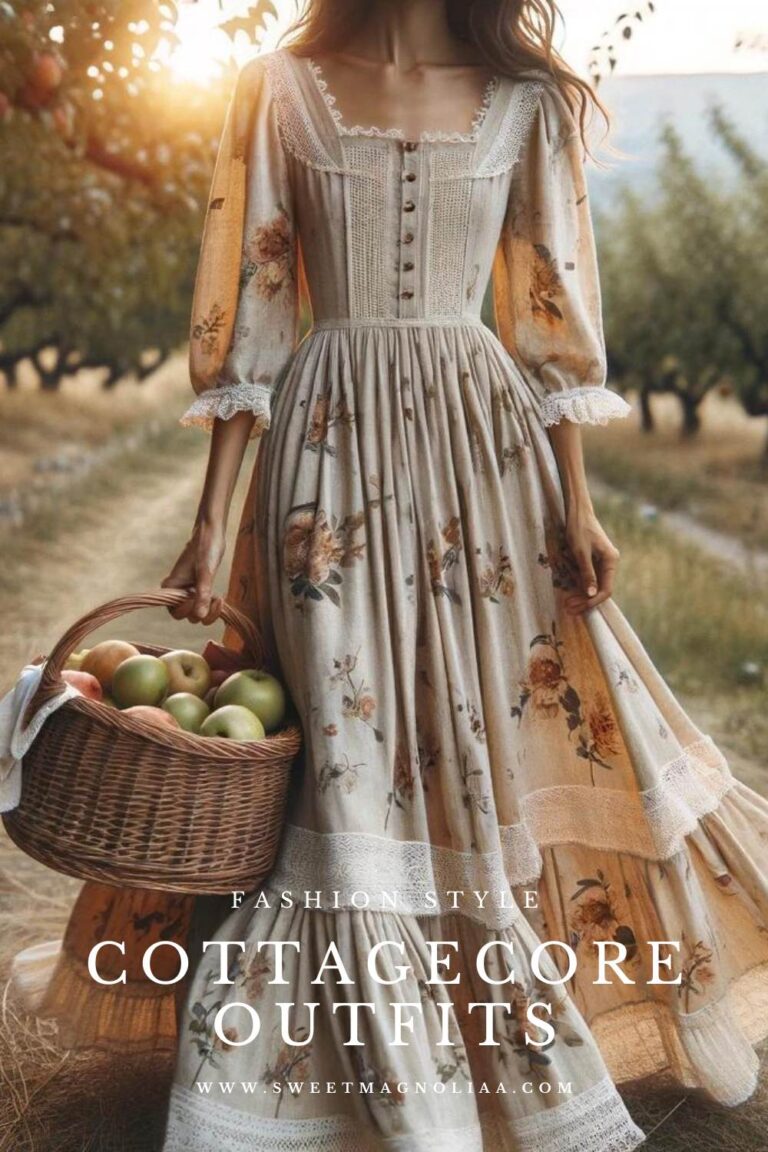 Cottagecore Wardrobe Essentials: A Step-by-Step Guide - Sweet Magnoliaa