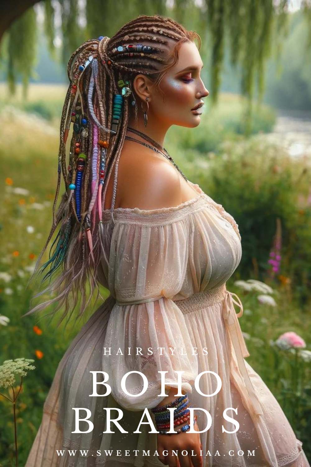 A Guide to Boho Braids: Unleash Your Free-spirited Hairstyle - Sweet ...