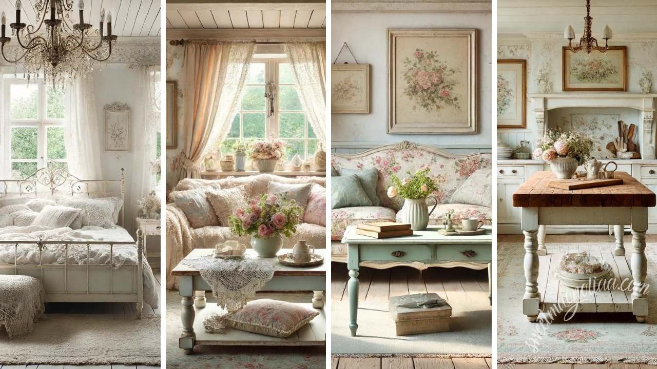 A Guide to Shabby Chic Interior Design Style - Sweet Magnoliaa