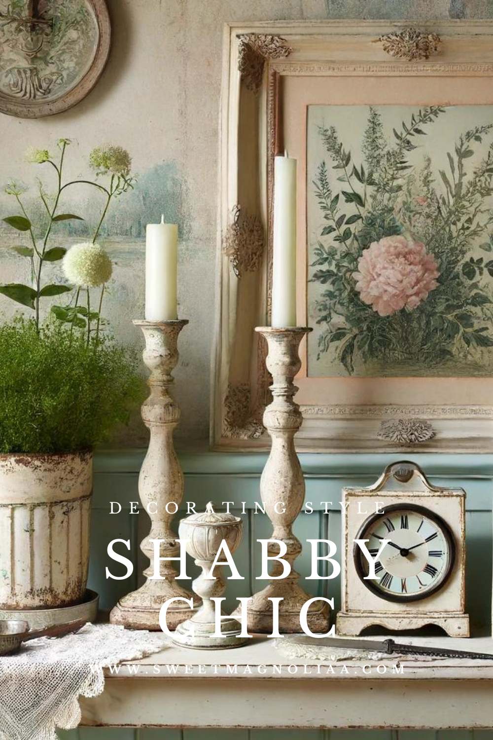 A Guide to Shabby Chic Interior Design Style - Sweet Magnoliaa