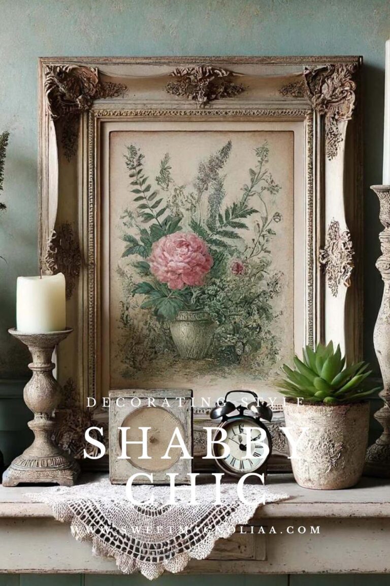 A Guide to Shabby Chic Interior Design Style - Sweet Magnoliaa