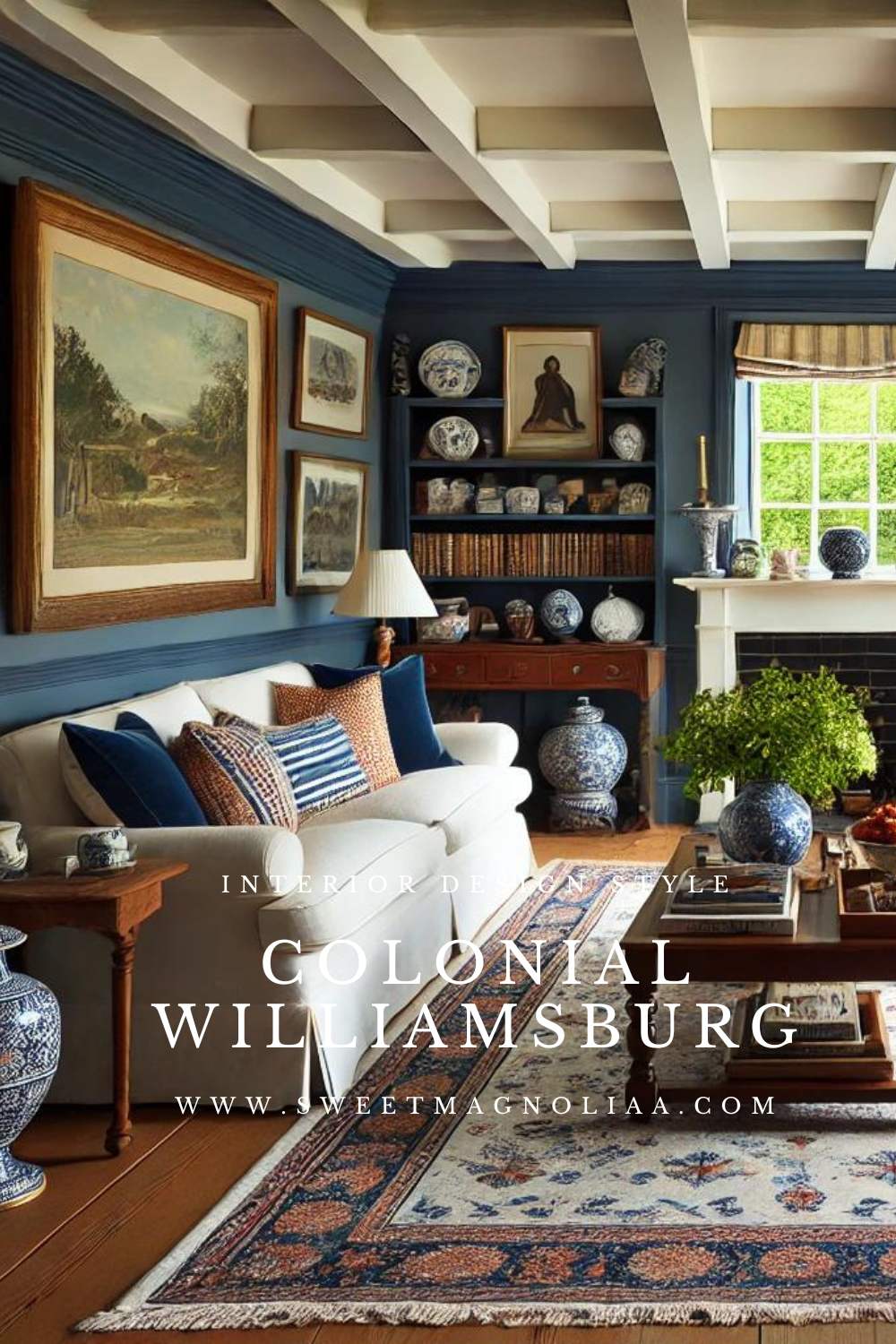 Colonial Williamsburg Interior Design Style Guide - Sweet Magnoliaa