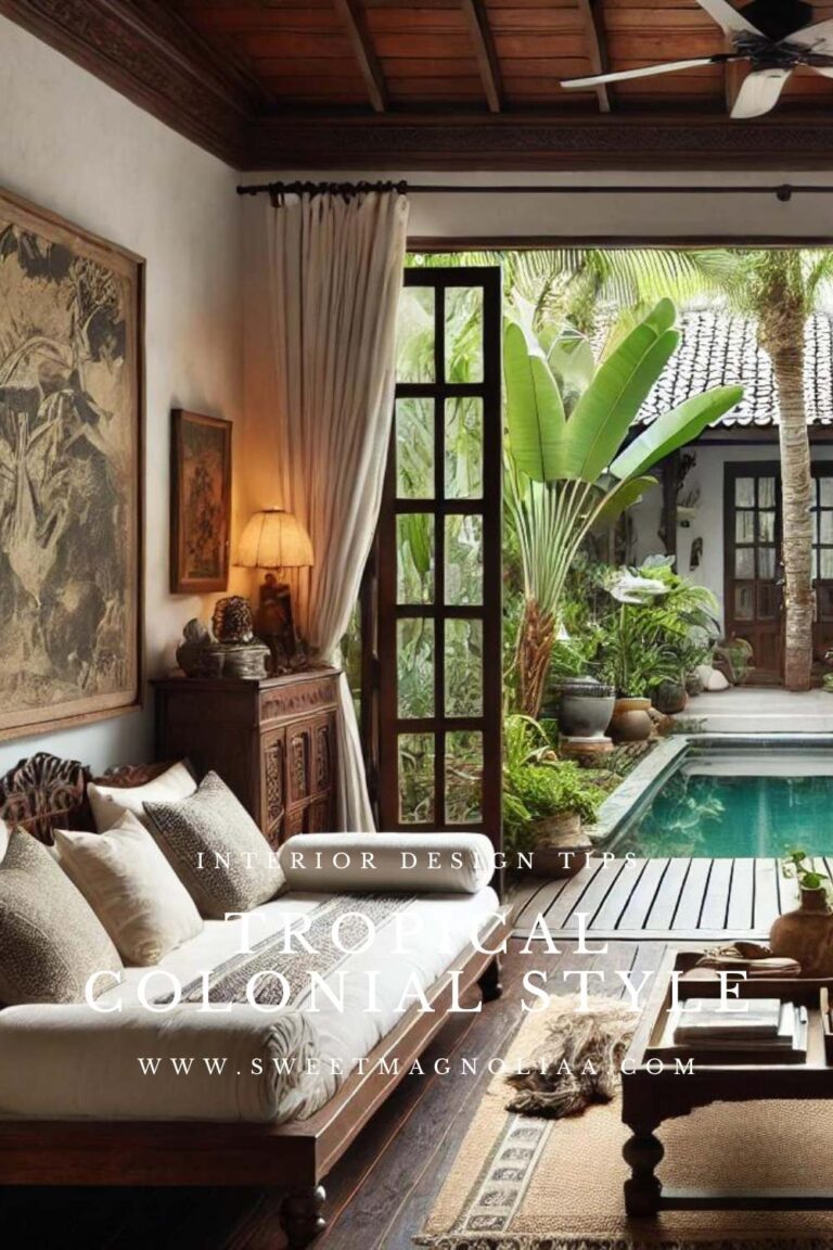 A Guide to Tropical British Colonial Interior Design