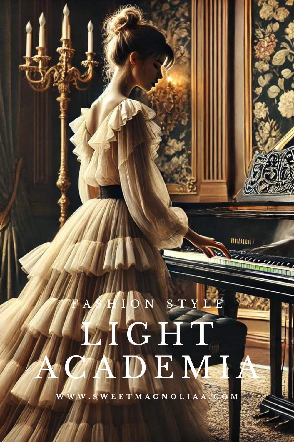 Light Academia Fashion: A Vintage-Inspired Aesthetic - Sweet Magnoliaa