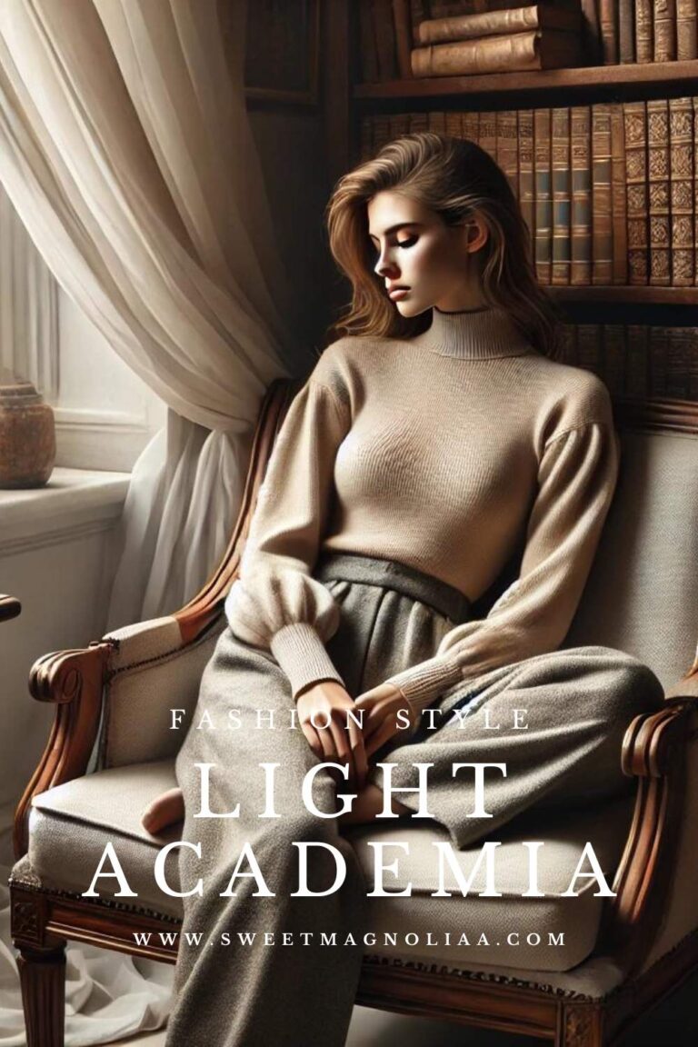 Light Academia Fashion: A Vintage-Inspired Aesthetic - Sweet Magnoliaa