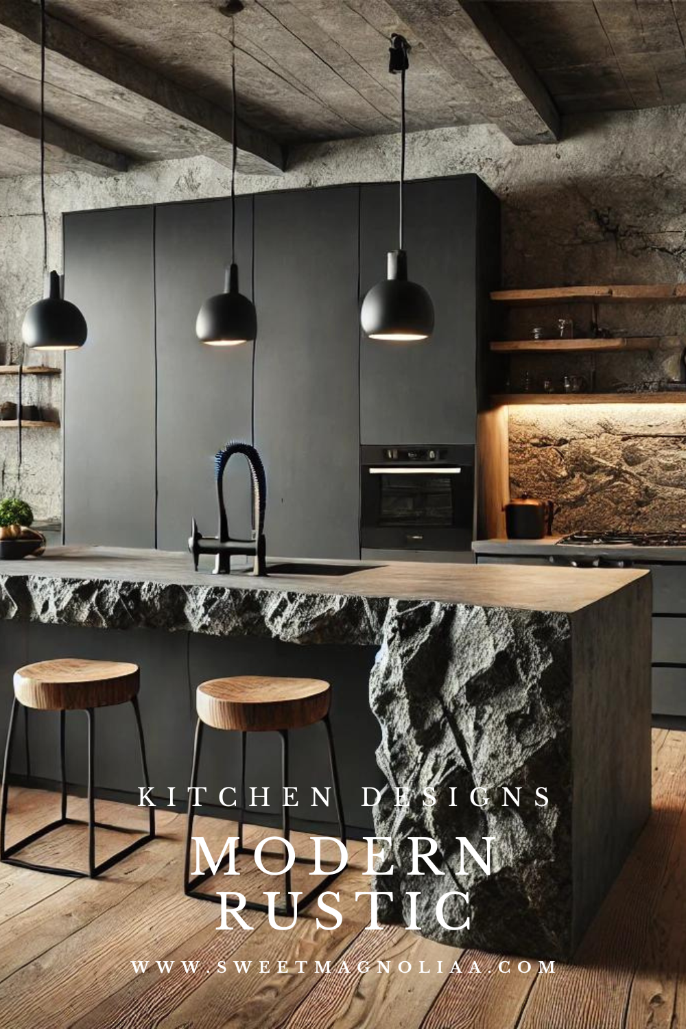 Ultimate Guide to Mastering Modern Rustic Kitchen Designs - Sweet Magnoliaa