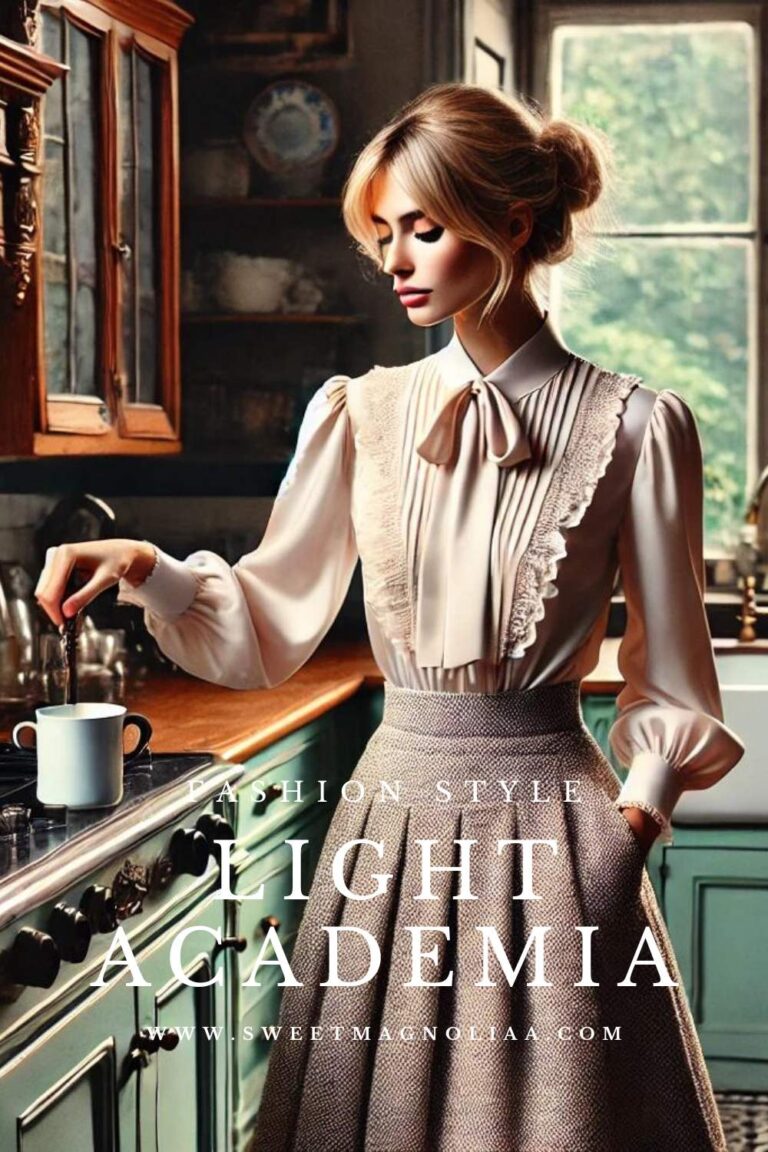Light Academia Fashion: A Vintage-Inspired Aesthetic - Sweet Magnoliaa