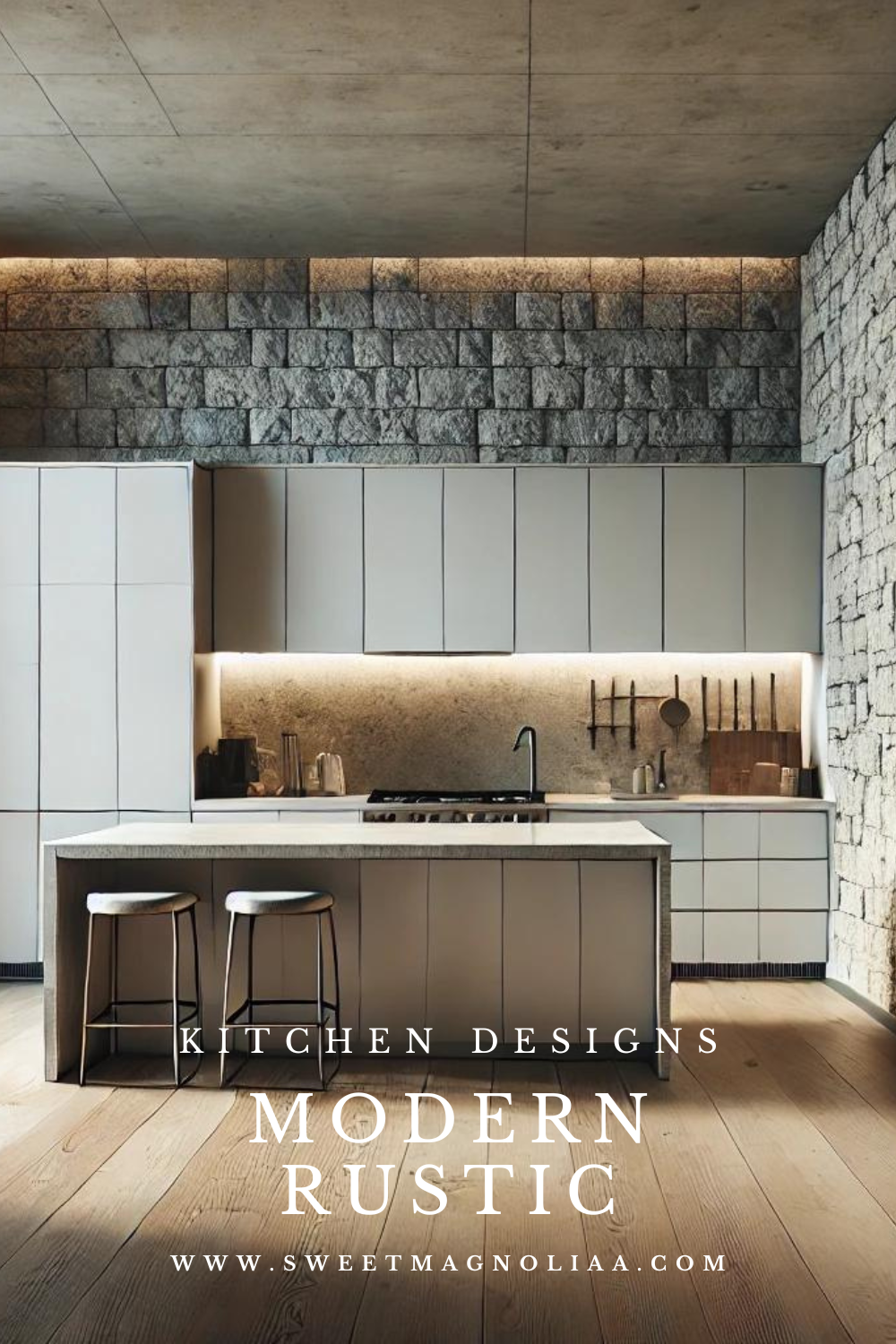 Ultimate Guide to Mastering Modern Rustic Kitchen Designs - Sweet Magnoliaa