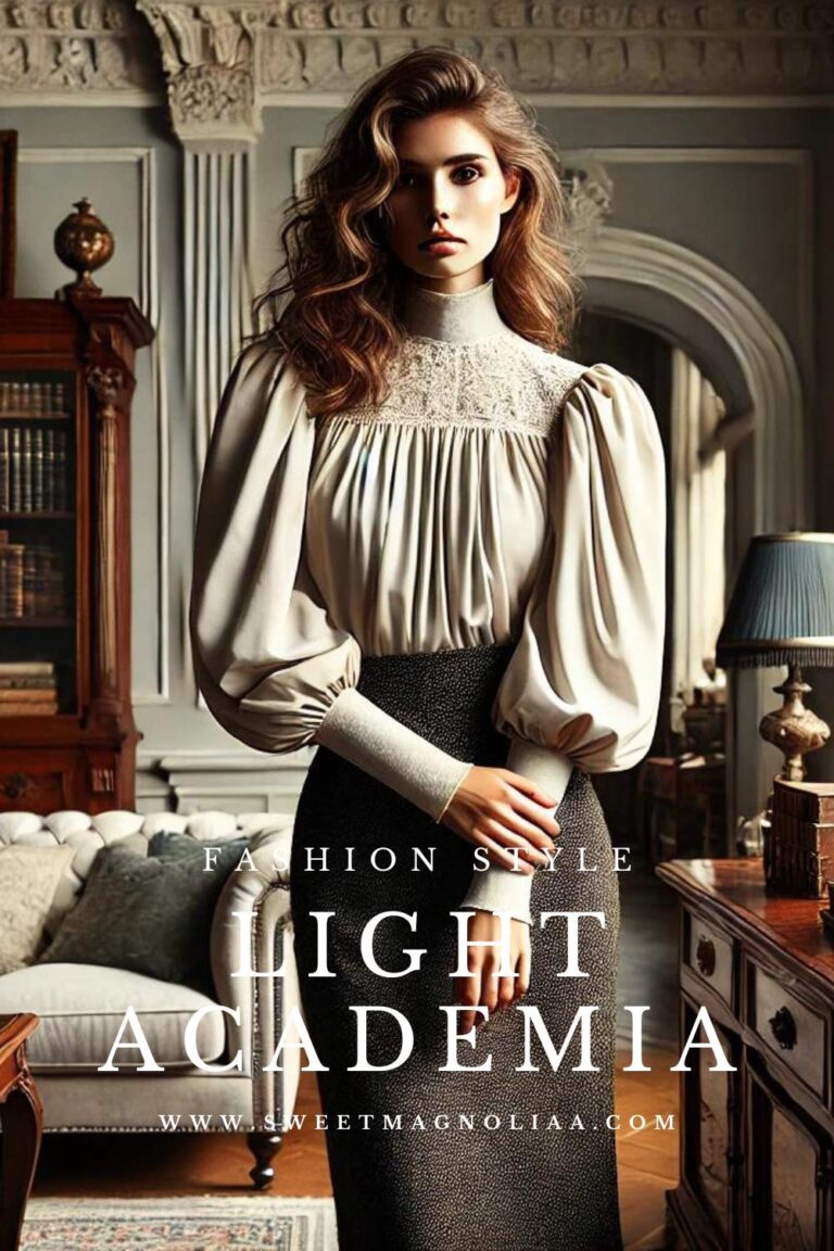 Light Academia Fashion: A Vintage-Inspired Aesthetic - Sweet Magnoliaa