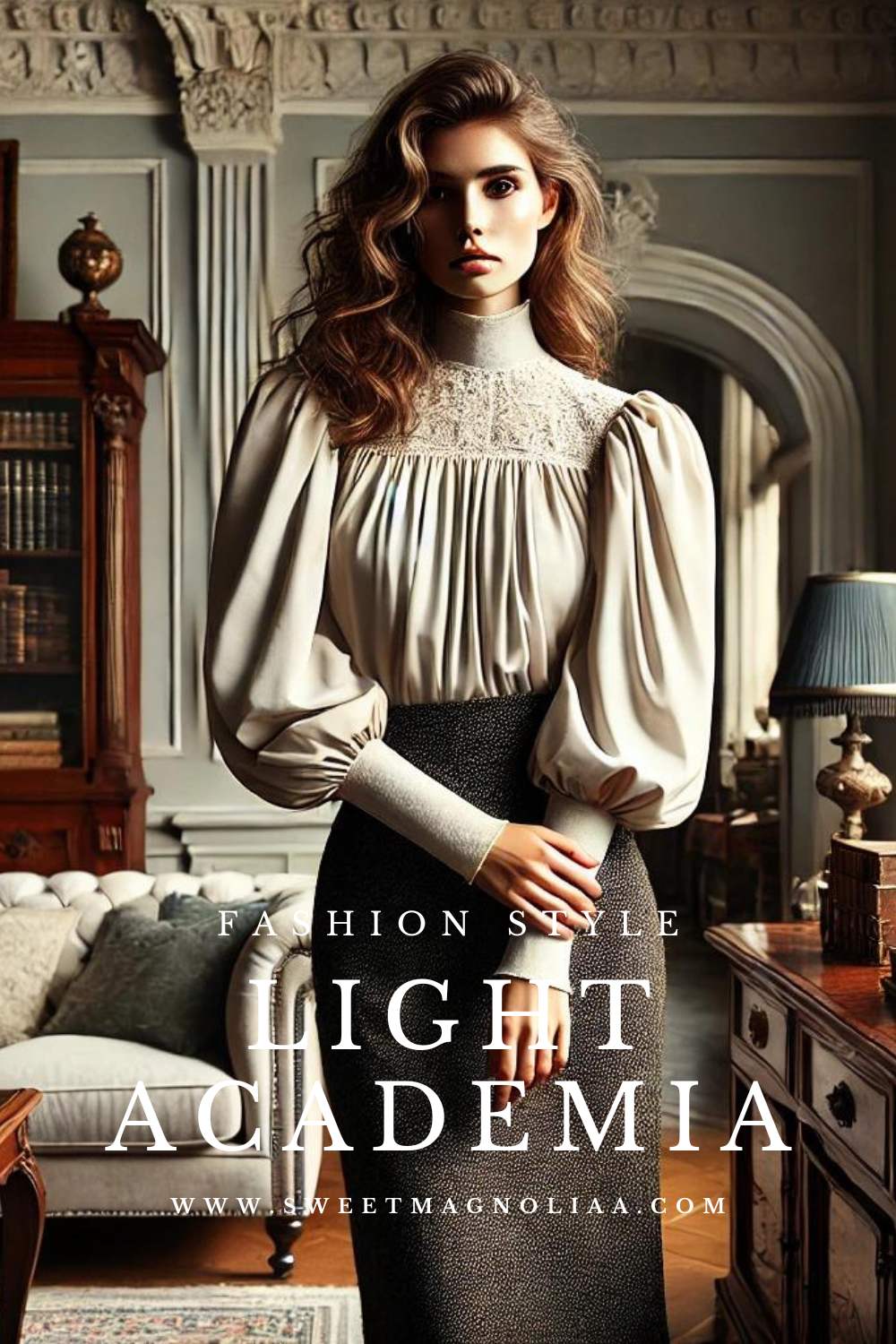 Light Academia Fashion: A Vintage-Inspired Aesthetic - Sweet Magnoliaa