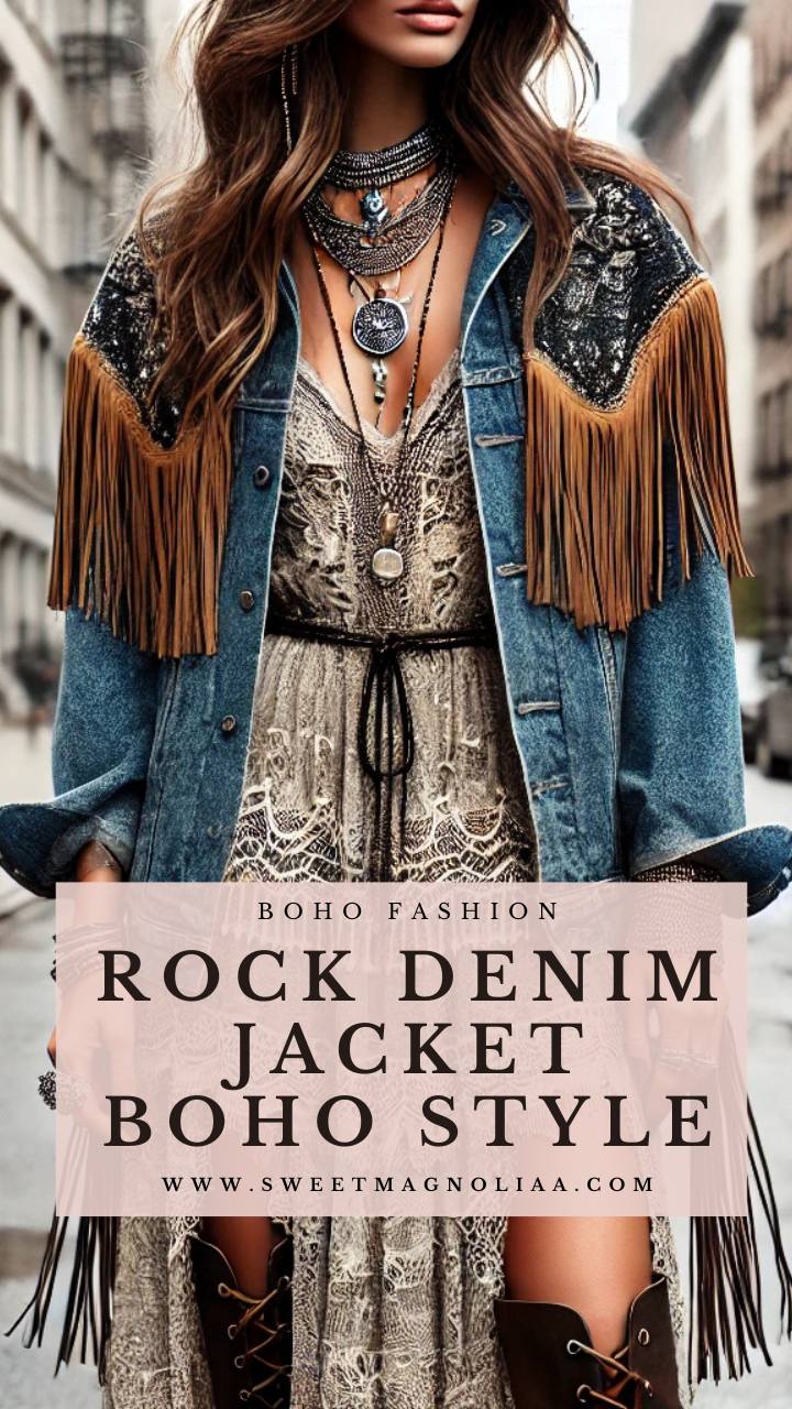 Ultimate Guide to Rock Denim Jacket Boho Style