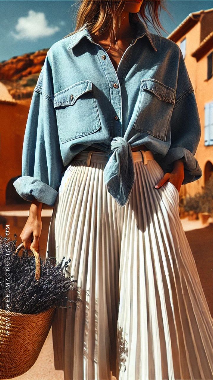 Chic Denim Shirt Looks for Every Style