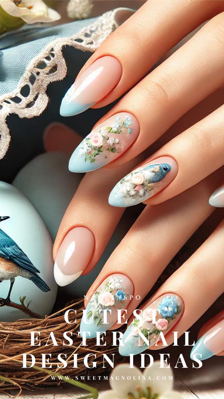 40 Cutest Easter Nails for Fresh Spring Nail Designs