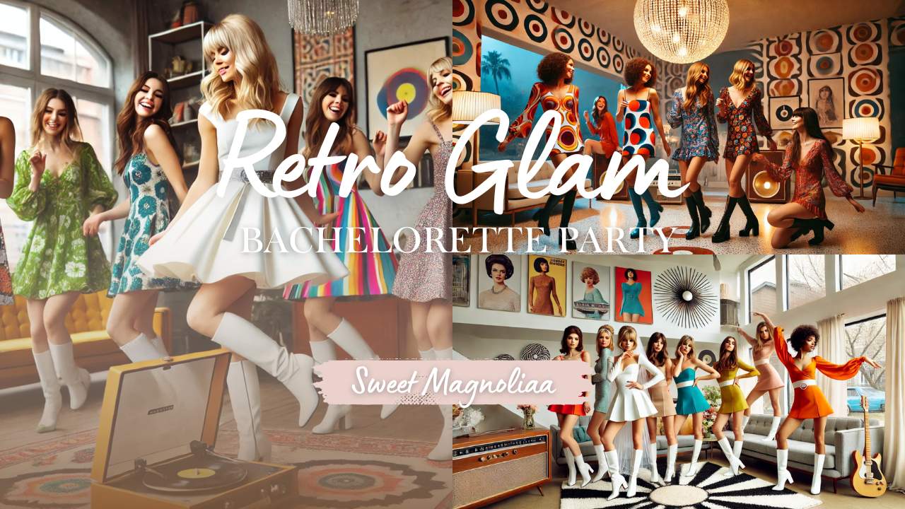 Unforgettable 60s Bachelorette Party: Chic, Fun & Retro!