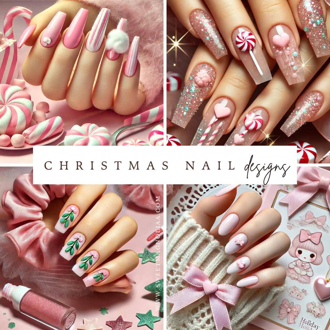 70 Christmas Nail Designs 2025: From Classic Cheer to Frosted Glam