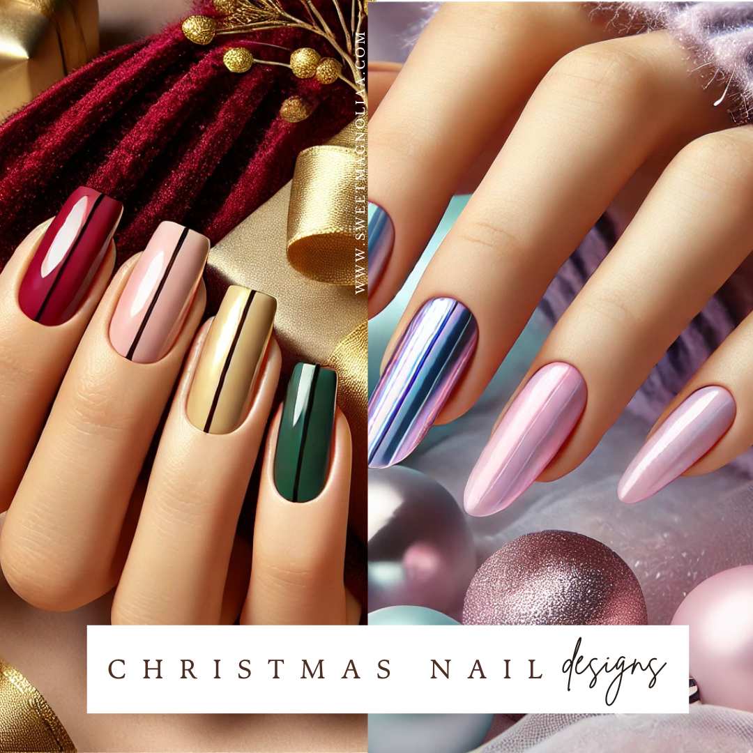 70 Christmas Nail Designs 2025: From Classic Cheer to Frosted Glam