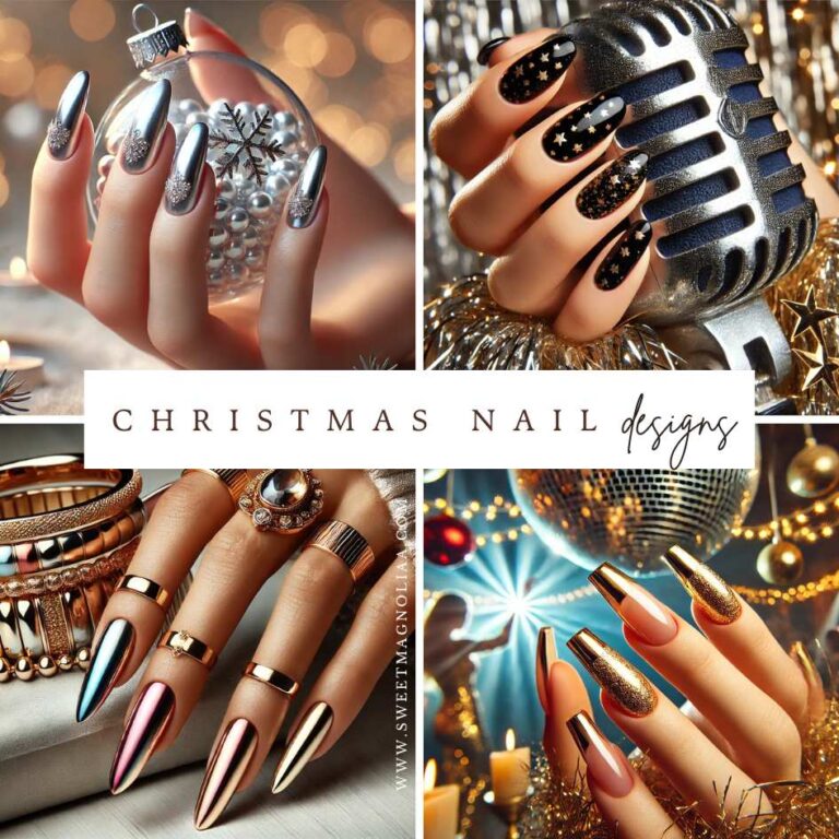70 Christmas Nail Designs 2025: From Classic Cheer to Frosted Glam