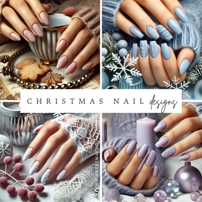 70 Christmas Nail Designs 2025: From Classic Cheer to Frosted Glam
