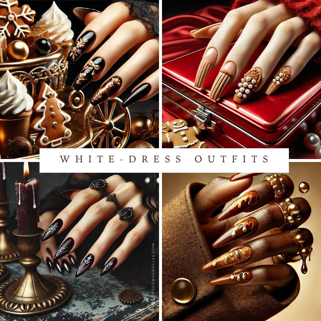 30+ Gingerbread Nails 2025: Sweet, Spiced & Festive Ideas