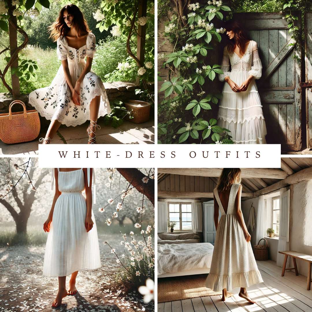 30+ White Dress Outfits to Wear This Spring–Summer 2025