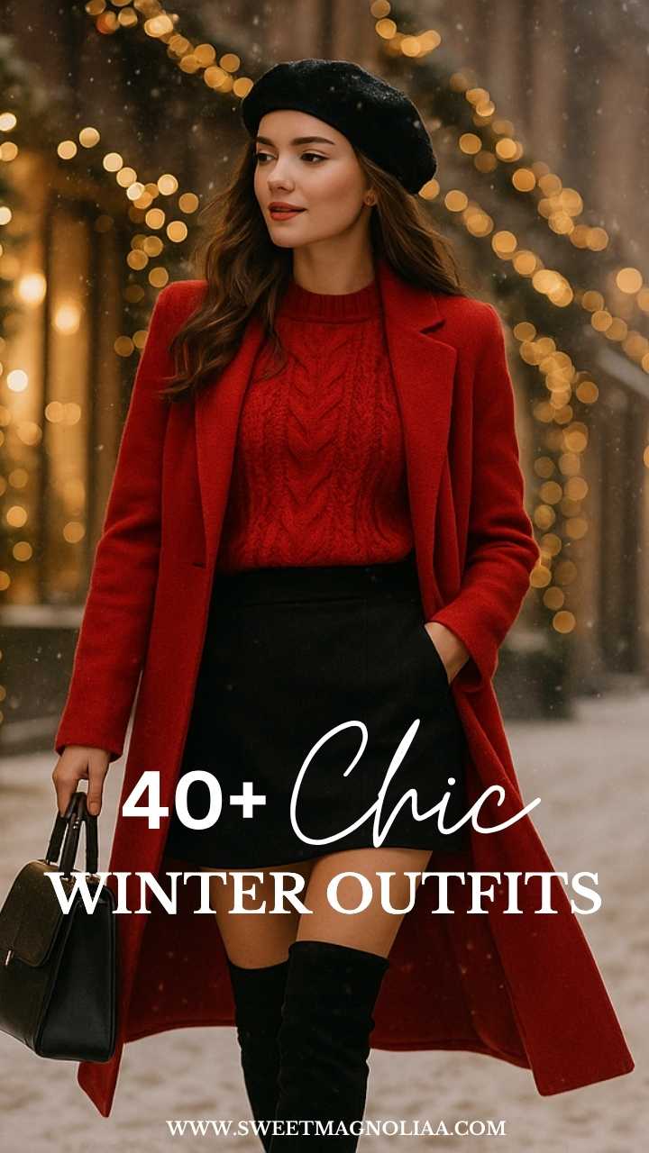 40+ Winter Outfits 2025-26 | Timeless Looks Perfect for Christmas ...