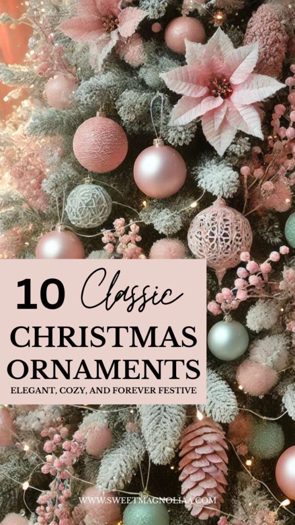 15+ Classic Christmas Ornaments and How to Style Them Beautifully