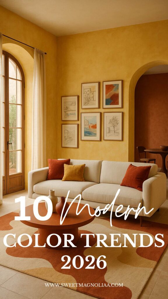 10 Modern Color Trends 2026 Designers Swear By