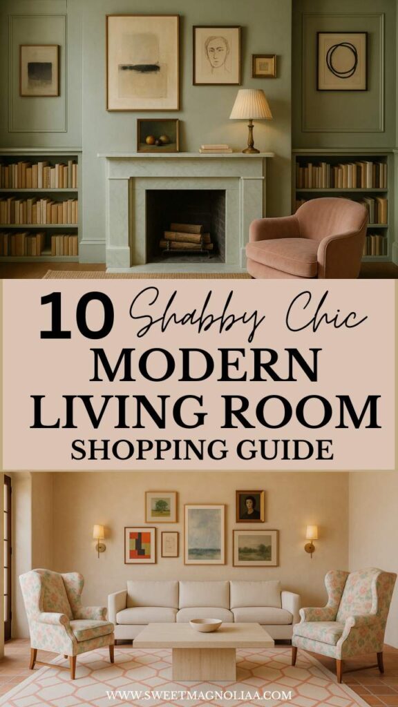 A Guide to Shabby Chic Interior Design Style - Sweet Magnoliaa